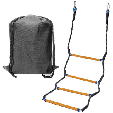 NASHARIA Rope Ladder: Boat Ladder with Polyester Bag Safety Rope Resin ...