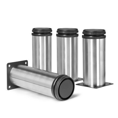 Masendelk 6 Inch Metal Furniture Legs Stainless Steel Adjustable Legs ...