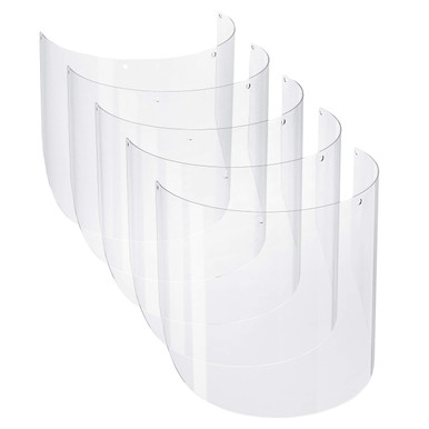 NoCry 5-Pack of Reusable Replacement Visors for the Protective Light ...