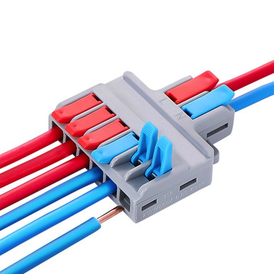 Koverflame Lever Wire Nut Connector, Quick Wiring Cable Connector Push ...