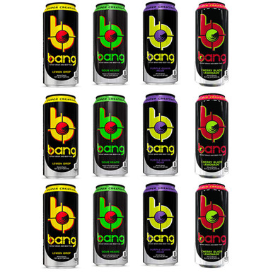 VPX Bang Energy Drinks Variety Pack - Purple Guava Pear, Cherry Blade ...