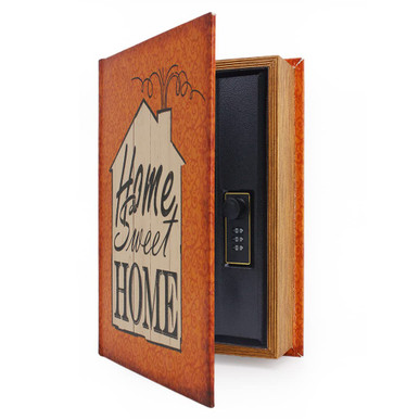 Wooden Decorations Book Safe , Antique Decorations Diversion Books with ...