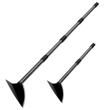 Triangle Hoe with Long Handle- 15 to 72 Inch Adjustable, Heavy Duty ...
