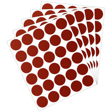 150 Pack Scratch Off Labels Stickers, 1" Round Circle Self-Adhesive ...