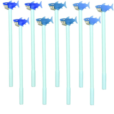 Lopenle 24PCS Cute Shark Pens Ocean Animal Gel Pen Fish Gel Pens Shark ...