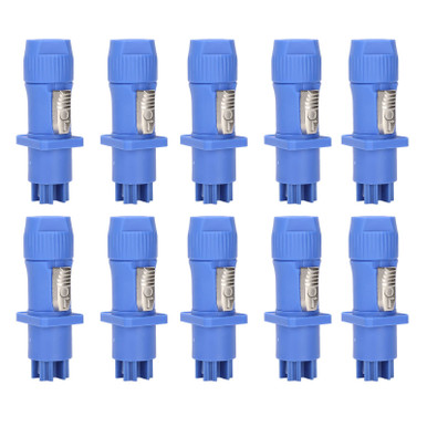 10 Sets 3 Pin PowerCon Male Female Plug, Professional Stage Light Power ...