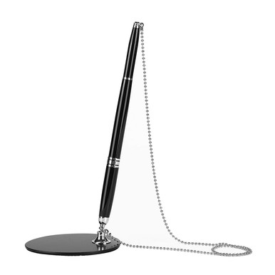 PENINSULA LOVE Secure Counter Pen Desk Security Gel Pen with Adhesive ...