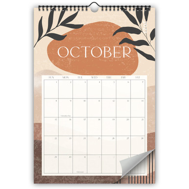Aesthetic Boho Wall Calendar 2023-2024 - Runs from June 2023 Until ...