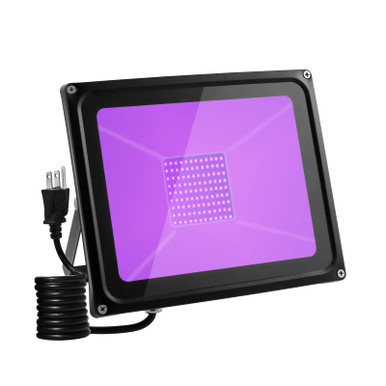 100W LED UV Black Light, Black Lights for Glow Party, Blacklight Flood ...