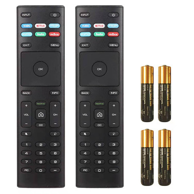 2 Packs XRT136 Replaced Watchfree Remote Control for VIZIO Smart TV D ...