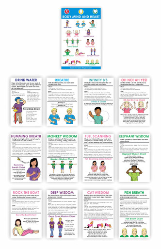 SELF REGULATION POSTERS Behavior Management Classroom Tools 13 11" by ...