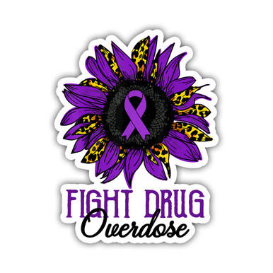 TODOLIA (Set of 3) - Fight Drug Overdose Sticker, Drug Overdose ...