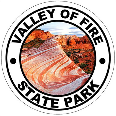 Valley of Fire State Park Sticker Nevada State Park Decal, Aztec ...