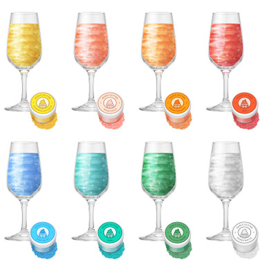 Edible Glitter for Drinks - Nomeca Edible Shimmer for DIY Wine ...