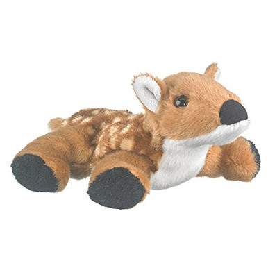 Wildlife Artists Whitetailed Fawn Plush Finger Puppet Toy, 7 ...