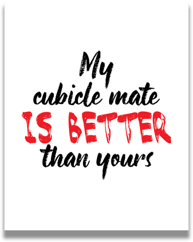 Govivo Office Desk Decor - Cubicle Accessories - Cubicle Mate Wall Art ...