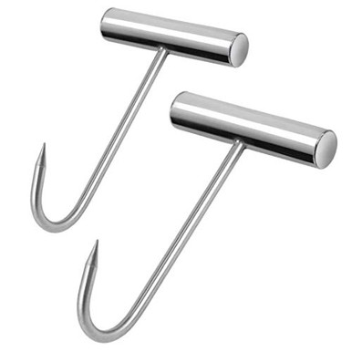 Jashem Meat Hooks for Butchering Stainless Steel T Shaped Boning Hooks ...