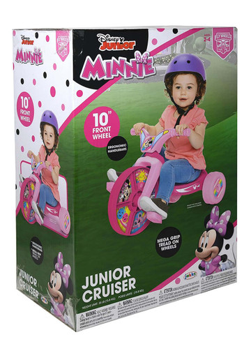 Minnie Mouse Fly Wheels Junior Cruiser Ride On - Disney Junior Kids ...
