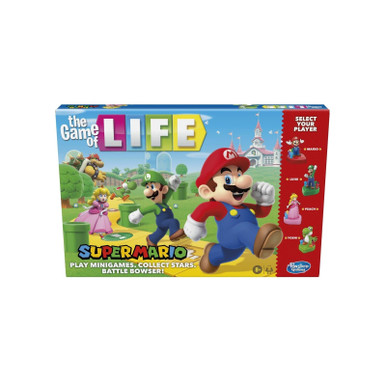 Hasbro Gaming The Game of Life: Super Mario Edition Board Game for Kids ...