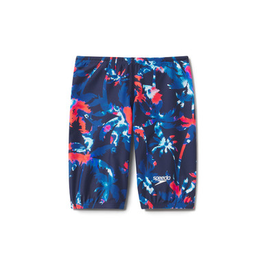 Speedo Boys' Standard Swimsuit Jammer Begin to Swim Solid, Aura Plams ...