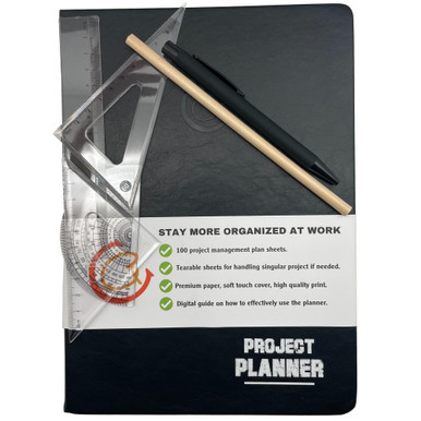 Project Planner: Project Management Notebooks Organizer and Work Log ...
