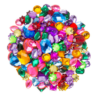 Large Rhinestones for Crafts - Bulk 1 Pound Bag of Assorted Shapes ...
