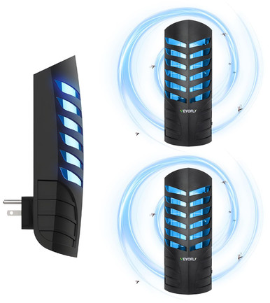 VEYOFLY Fly Trap, Plug in Flying Insect Trap, Fruit Fly Traps for ...