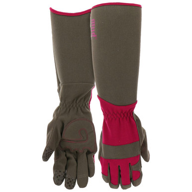 MUD Gauntlet Women's Synthetic Leather Palm with Extended Safety Cuff ...