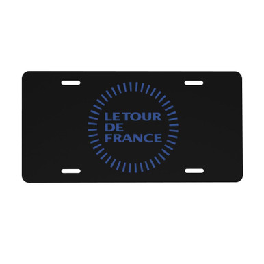 Le Tour of France License Plate 6 X 12 Inch Aluminum License Plate ...