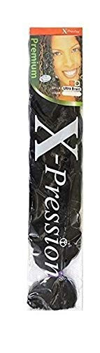 X-pression Premium Original Ultra Braid 82inch 165g Color (2) by X ...