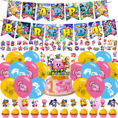Super Star Birthday Party Supplies, Cute Star Game Boys and girls Party ...
