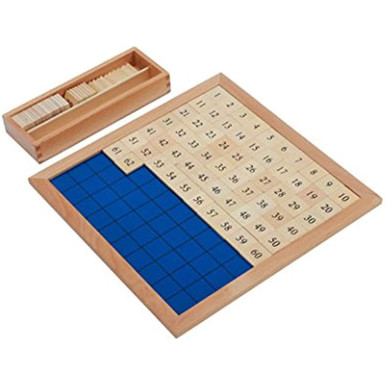BST TOYS Montessori Hundred Board - Montessori Educational Learning ...