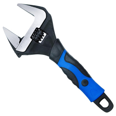 ZYCYZ 8 inch Adjustable spanner wide jaw - Deep jaw wrench, black oxide ...