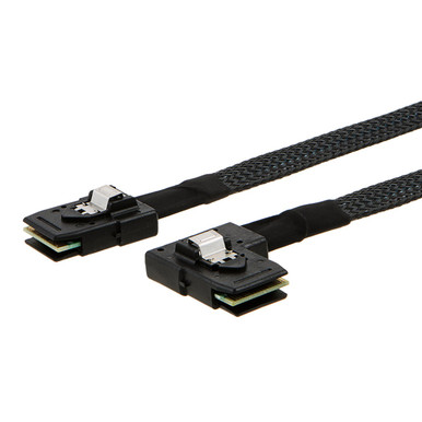 CableCreation Internal Mini SAS(SFF-8087) 36Pin Left Angle Male to ...