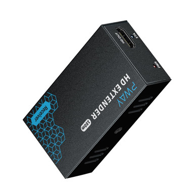 PWAY HDMI Extender Receiver RX Only 500ft by Cat5e/6, One to Multiple ...