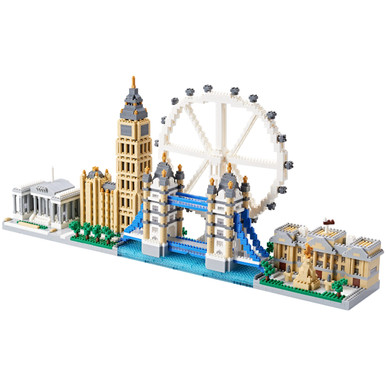 KLMEi Building Micro Mini Blocks Architecture Skylines Collection Set ...
