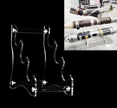WANLIAN Lightsaber Storage Stand Three-layer acrylic Lightsaber Display ...