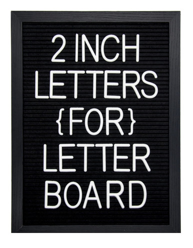 G GAMIT Felt Letter Board Letters Set - 227pcs 2 inches Tall Letters ...