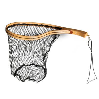 Fly Fishing net Freshwater Decor - Wooden Wading Net Handmade Wooden ...