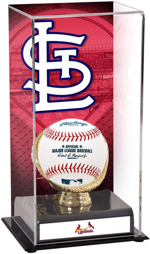 St. Louis Cardinals Sublimated Display Case with Image - Baseball Logo ...