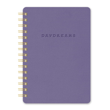 Studio Oh! Agatha Notebook Purple 5.75" x 8.25" Round Corner Notebook ...