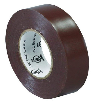 Aviditi Brown Electrical Tape, 3/4 Inch x 20 Yards, UL Listed, Vinyl ...