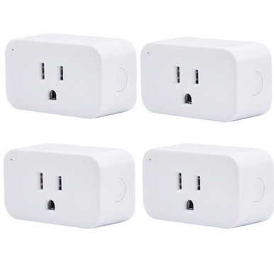 THIRDREALITY Zigbee Smart Plug 4 Pack, 15A Smart Outlet with Timer ...