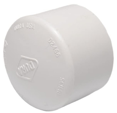 USA MADE 6" Inch 1 Pack - End Cap PVC Pipe Fittings Plug Fitting ...