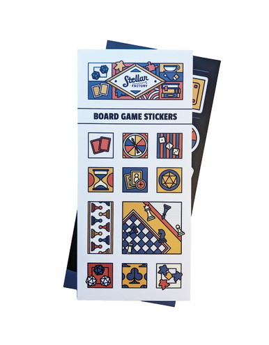 Stellar Factory Board Game Stickers - Premium Quality (20 Stickers ...
