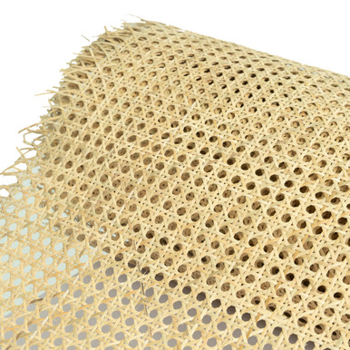 LUSYDECO 24" Width Rattan Cane Webbing Roll 3.3 Feet Length Hexagon ...