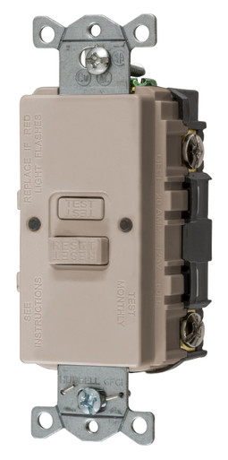 Bryant Electric GFBFST20LA 20 Amp 125V Commercial/Residential Self Test ...