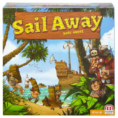 Mattel Games Sail Away Strategy Board Game - Warehousesoverstock
