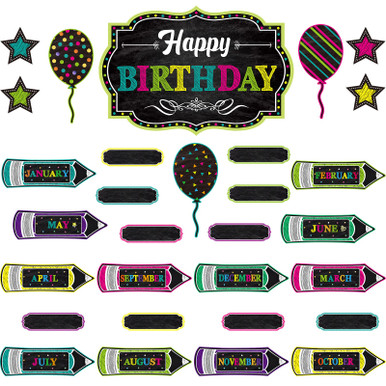 Classroom Birthday Board Chart, Classroom Board Poster Classroom Labels ...