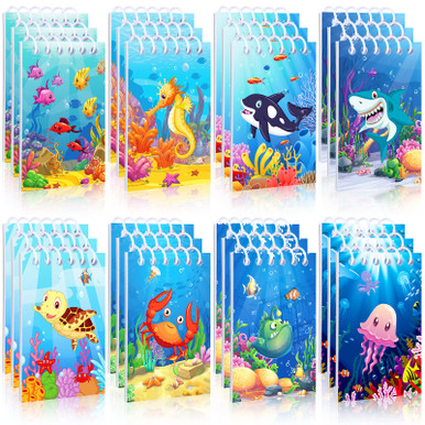 24 Pcs Mini Notepads Sea Ocean Animal Mini Notebooks Under the Sea ...
